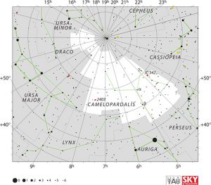 Camelopardalis - Constellation Facts - Online Star Register