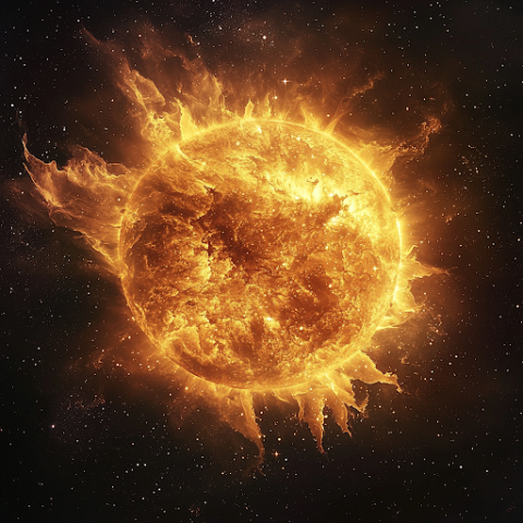 La estrella más grande del universo conocido y las grandes estrellas ...